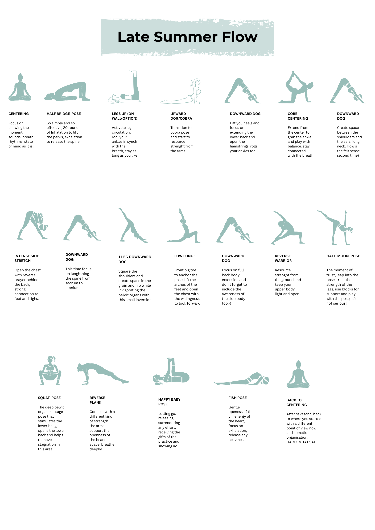 Late Summer Flow | Swara Yoga School